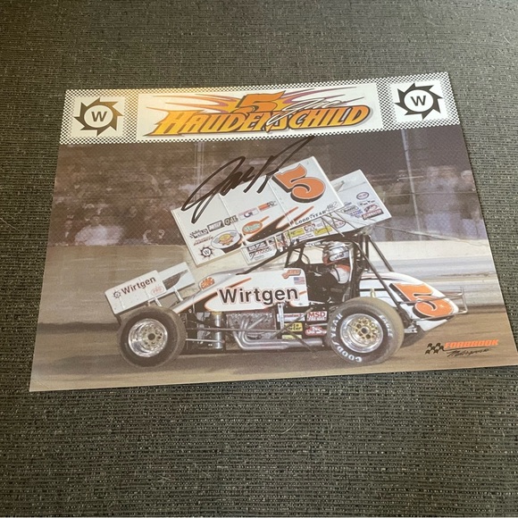 Nascar | Accessories | Vintage Autographed Nascar Racing Poster With ...